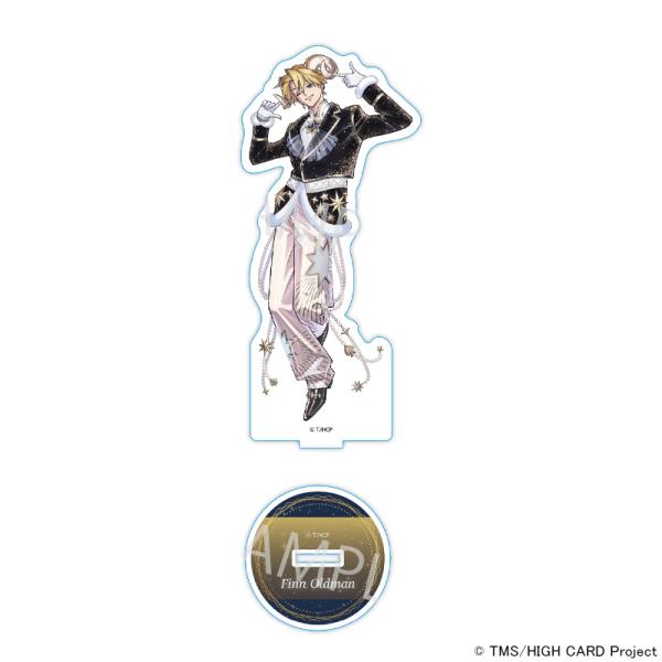 ■商品名：『HIGH CARD』コラボカフェ 描き下ろしアクリルスタンド[フィン]■商品タイトル：『HIGH CARD』■商品タイトルヨミ：ハイカード■アイテム：アクリルスタンド■キャラ：フィン■種類：1■材質：アクリル■サイズ：約H139...