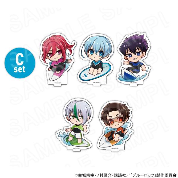 ■商品名：TVアニメ『ブルーロック』 サーフスタイルコレクション　アクリルスタンドBOX　C■商品タイトル：TVアニメ『ブルーロック』■商品タイトルヨミ：ブルーロック■アイテム：アクリルスタンド■キャラ：千切 豹馬　氷織 羊　烏 旅人　乙夜...