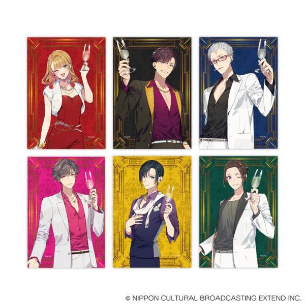 ■商品名：CLUB BUSTAFELLOWS フォトコレクション■アイテム：ブロマイド■キャラ：テウタ、リンボ、シュウ、ヘルベチカ、モズ、スケアクロウ■種類：6種■材質：紙■サイズ：L版[89×127mm]■コメント：※こちらは中身の見えな...