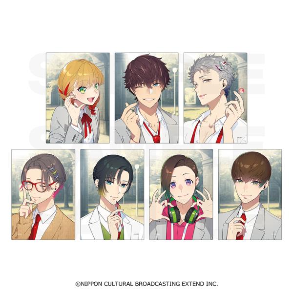 ■商品名：バスタフェ学園　フォトコレクション■商品タイトル：BUSTAFELLOWS■商品タイトルヨミ：バスタフェロウズ■アイテム：ブロマイド■キャラ：テウタ、リンボ、シュウ、ヘルベチカ、モズ、スケアクロウ、アダム■キャラ名読み：■種類：7...