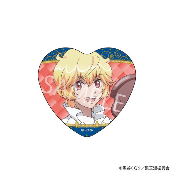 ■商品名：劇場版「美男高校地球防衛部ETERNAL LOVE！」POPUP SHOP描き下ろしハート型缶バッジ[箱根有基]■アイテム：缶バッジ■キャラ：箱根有基■種類：1種■材質：アルミ■サイズ：約Φ57mm■コメント：