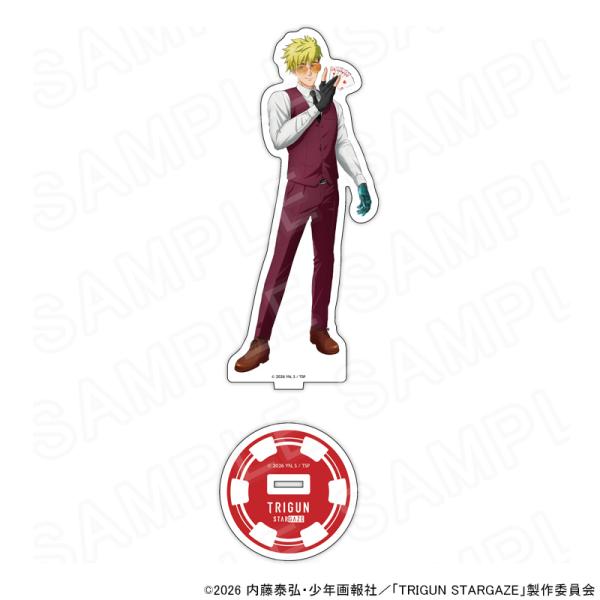 ■商品名：TVアニメ「 TRIGUN STARGAZE 」 アクリルスタンド 描き下ろしver./ヴァッシュ■商品タイトル：TVアニメ「 TRIGUN STARGAZE 」■アイテム：アクリルスタンド■種類：1種■材質：アクリル■サイズ：最...