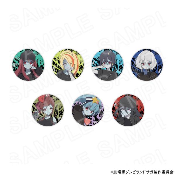 ■商品名：劇場版『ゾンビランドサガ ゆめぎんがパラダイス』　トレーディングゾンビィ缶バッジ■商品タイトル：劇場版『ゾンビランドサガ ゆめぎんがパラダイス』■商品タイトルヨミ：ゾンビランドサガ ユメギンガパラダイス■アイテム：缶バッジ■キャラ...