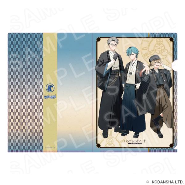 ■商品名：ハンドレッドノート クリアファイル ホークアイズ 大正浪漫Ver.■商品タイトル：ハンドレッドノート■商品タイトルヨミ：ハンドレッドノート■アイテム：クリアファイル■キャラ：枯柳杖道、司波仁、物怪瑠衣■キャラ名読み：カレヤナギジョ...