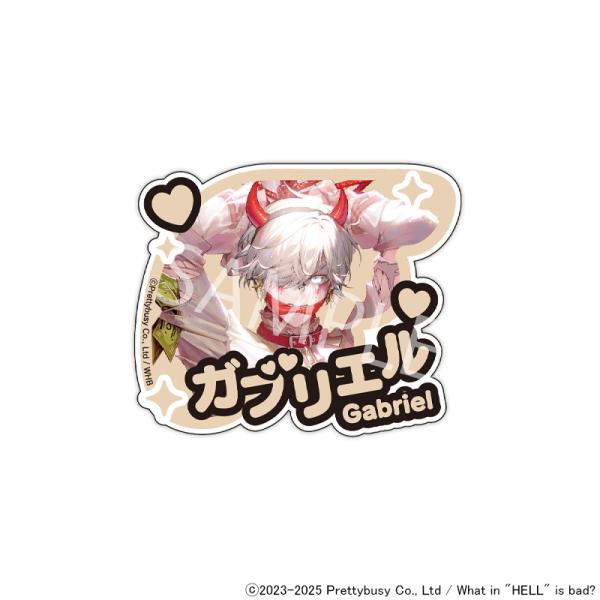 ■商品名：What in hell is bad?‐地獄のどこが悪い？ 猫の日 ネームバッジ[ガブリエル]■商品タイトル：What in hell is bad?‐地獄のどこが悪い？■商品タイトルヨミ：ジゴクノドコガワルイ■アイテム：ネーム...