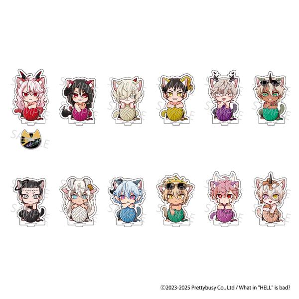 ■商品名：What in hell is bad?‐地獄のどこが悪い？ 猫の日 ミニキャラアクリルスタンド■商品タイトル：What in hell is bad?‐地獄のどこが悪い？■商品タイトルヨミ：ジゴクノドコガワルイ■アイテム：アクリ...
