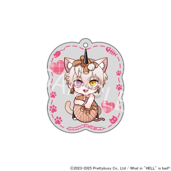 ■商品名：What in hell is bad?‐地獄のどこが悪い？ 猫の日 ミニキャラオーロラキーホルダー[レライエ]■商品タイトル：What in hell is bad?‐地獄のどこが悪い？■商品タイトルヨミ：ジゴクノドコガワルイ■...
