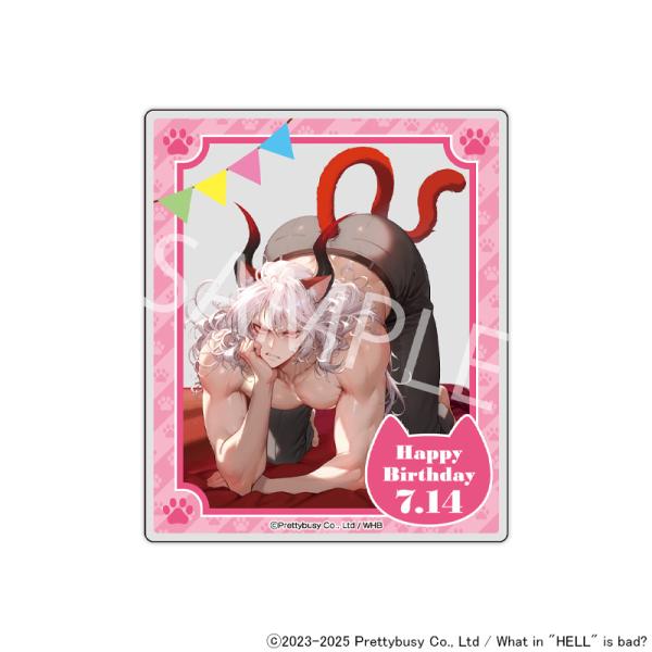 ■商品名：What in hell is bad?‐地獄のどこが悪い？ 猫の日 バースデーアクリルカード[サタン]■商品タイトル：What in hell is bad?‐地獄のどこが悪い？■商品タイトルヨミ：ジゴクノドコガワルイ■アイテム...