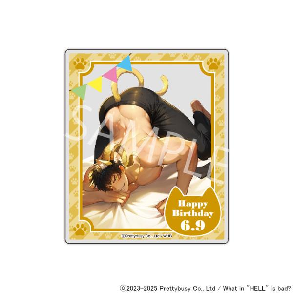 ■商品名：What in hell is bad?‐地獄のどこが悪い？ 猫の日 バースデーアクリルカード[マモン]■商品タイトル：What in hell is bad?‐地獄のどこが悪い？■商品タイトルヨミ：ジゴクノドコガワルイ■アイテム...