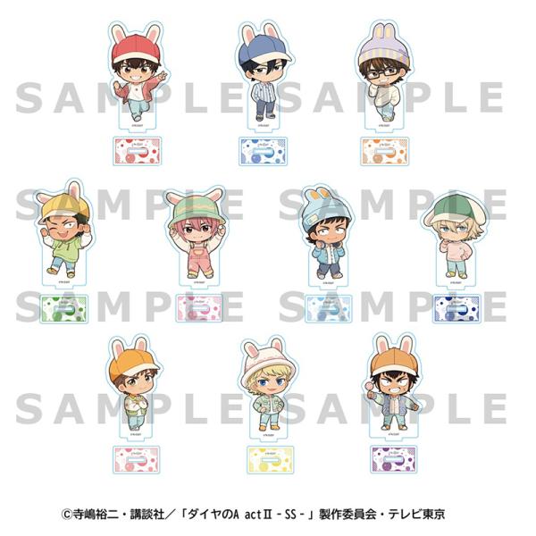 ■商品名：ダイヤのA アクリルスタンド イースターVer.■商品タイトル：TVアニメ『ダイヤのA actII -Second Season-』■商品タイトルヨミ：ダイヤノエースアクト2セカンドシーズン■アイテム：アクリルスタンド■キャラ：沢...