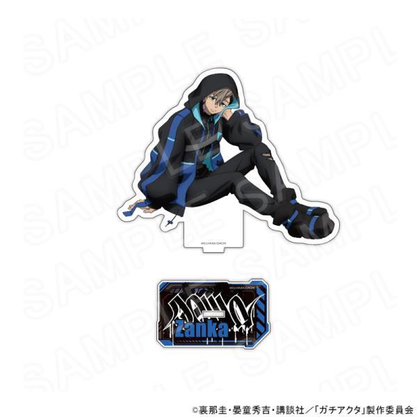 ■商品名：TVアニメ『ガチアクタ』 描き下ろしアクリルスタンド　ザンカ■商品タイトル：TVアニメ『ガチアクタ』■商品タイトルヨミ：ガチアクタ■アイテム：アクリルスタンド■キャラ：ザンカ■種類：1■材質：アクリル■サイズ：最大150mm■コメント：