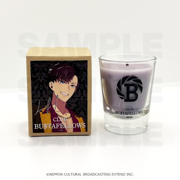 ■商品名：CLUB BUSTAFELLOWS オリジナルアロマキャンドル[リンボ]■アイテム：アロマキャンドル■キャラ：リンボ■種類：1種■材質：■サイズ：約Φ49×H63mm■コメント：燃焼時間：10時間　香料：ベルガモット・パチョリ調