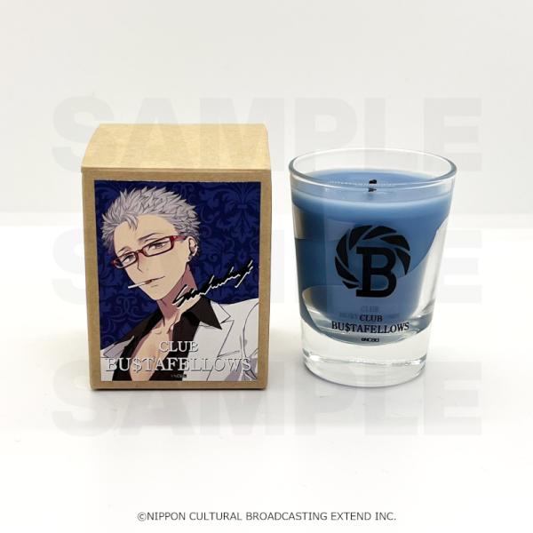 ■商品名：CLUB BUSTAFELLOWS オリジナルアロマキャンドル[シュウ]■アイテム：アロマキャンドル■キャラ：シュウ■種類：1種■材質：■サイズ：約Φ49×H63mm■コメント：燃焼時間：10時間　香料：オリス・トンカ調