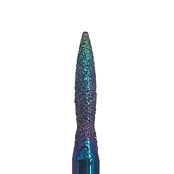 ルースキューティクルや角質を取り除くケア用ビット荒くなく、削り過ぎを防ぎます【グリッド】ファイン【軸径】3/32インチ（2.35mm）メール便OK※当商品は七色のカラーリングがされています。それぞれ色味が違いますので、お写真とは違う色味と感...