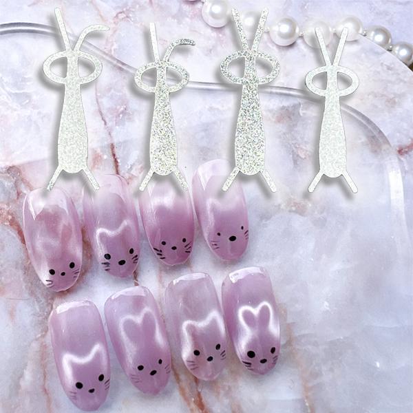 ネイルマグをうさぎとクマさん型に簡単に作れてしまうツールです。別売りのマグネットも合わせてご使用ください。【内容量】1個入り／ＯＰＰ袋メール便ＯＫ＊海外製で少々のカケ、バリがあることがあります。酷いものは検品時に廃棄しています。<br...