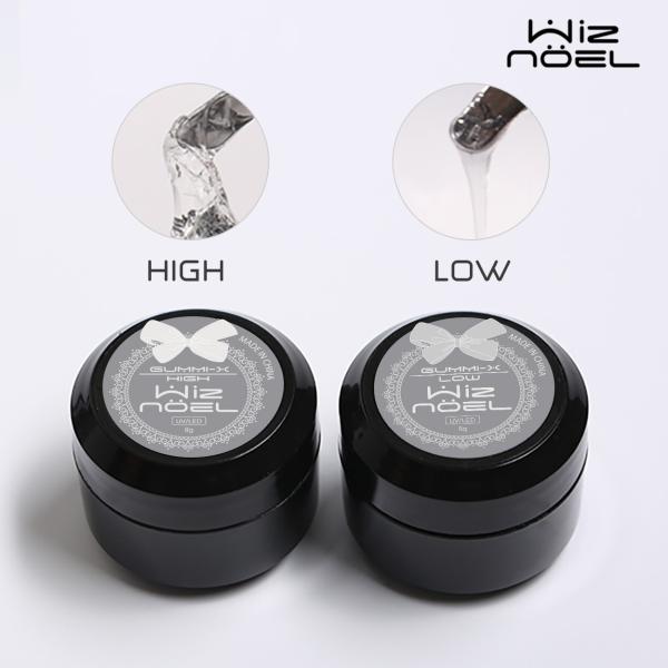 手でこねれる、粘土テクスチャのジェルです完全なノンワイプではありませんが、画像のようにミラーパウダーをこすれます。ミラー感が足りないと感じたら別途のンワイプも使用してください。画像内の説明分もご参考にしてください。High(ハイ)→硬いLo...