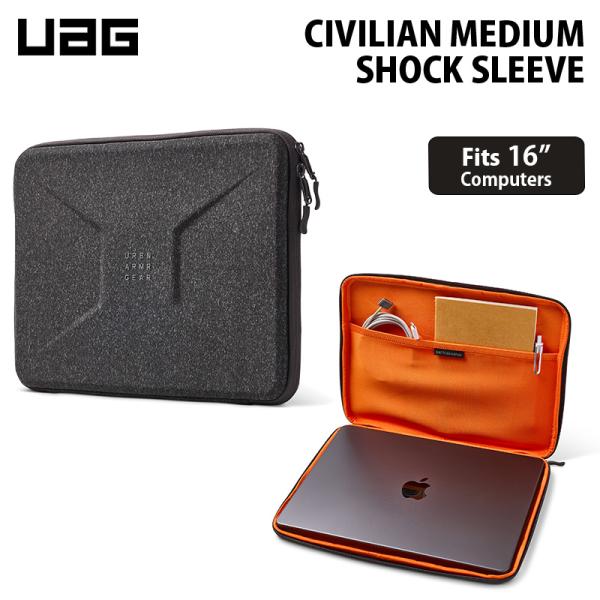 【発売日：2026年01月30日】※ 当店のUAG取り扱い品は正規輸入品です。※ 対応機器に間違いがないかお確かめの上、ご購入ください。URBAN ARMOR GEAR (UAG)16インチ ラップトップ用スリーブ CIVILIAN【製品情...