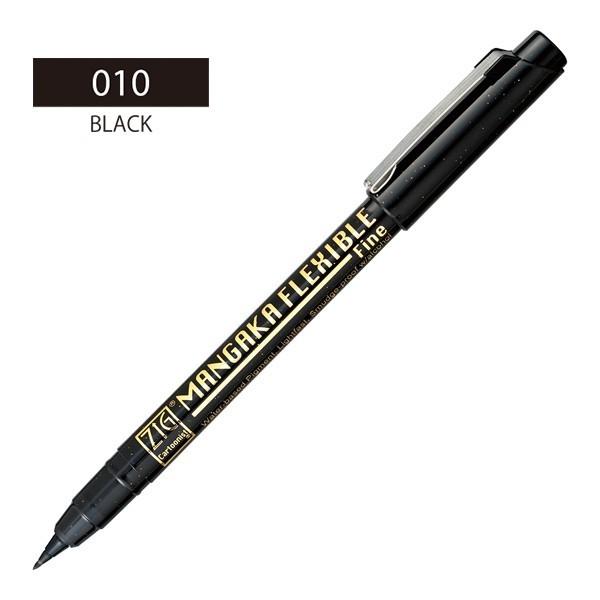 【メール便可】【仕様】色:BLACKサイズ:11径×11mm、外装サイズ:11×11×140mmインキ:水性顔料インキ【商品情報】文具|画材|商品番号:CNMF-010 呉竹マンガ商材、「ZIG Cartoonistシリーズ」の線描きペンで...