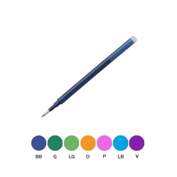 【メール便可】【仕様】色:全7色サイズ:全長:111mm 最大径 6.0mmペン先:極細0.5mmボールカラーバリエーション:BB(ブルーブラック)、G(グリーン)、LG(ライトグリーン)、O(オレンジ)、P(ピンク)、LB(ライトブルー)...
