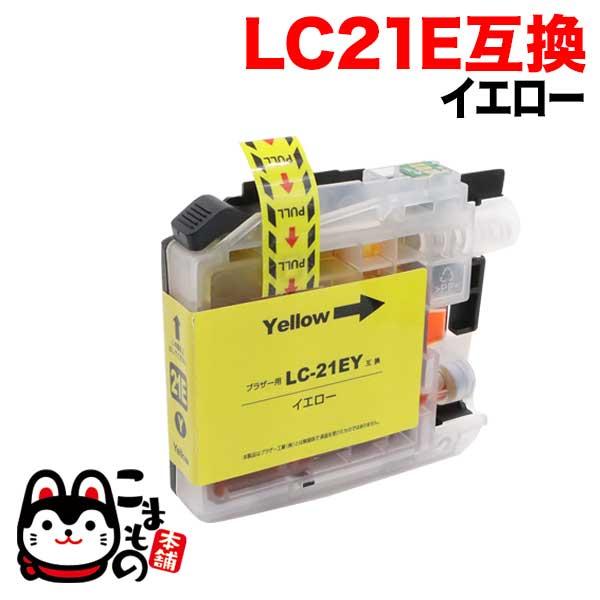 【メール便可】【仕様】色:イエローサイズ:容量:約13ml対応プリンター:/ DCP-J983N /純正品番:LC21EY顔料/染料:染料【商品情報】プリンターインクカートリッジ|ブラザープリンター対応インク|LC21Eシリーズインクカート...