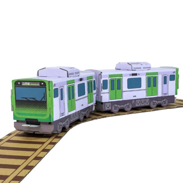 【メール便可】【仕様】色:山手線E235系サイズ:完成サイズ:長さ335×幅50×高さ75mmパッケージサイズ:長さ305×幅224×厚み10mm材質:E/F カラー×白(印刷あり) 難易度:★★★★(組立時間目安:40分)【商品情報】雑貨...