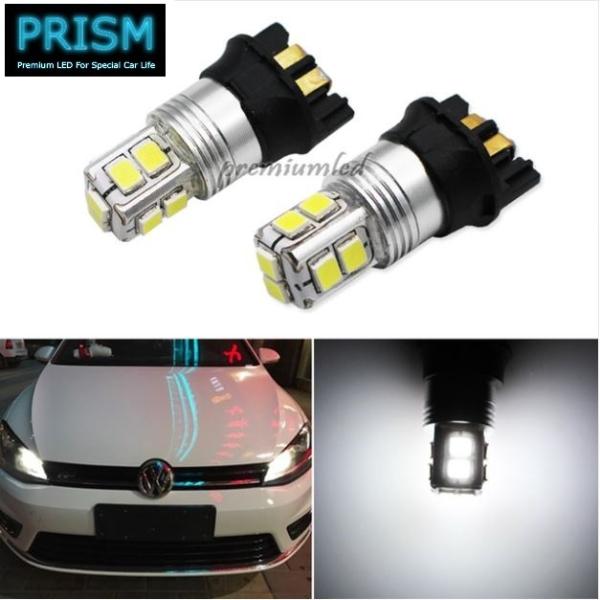 簡単にキレッキレッに光るLED仕様に!!◆純正球と交換するだけ♪速度調整リレー、メタル抵抗の接続不要!!◆超高輝度3030チップ[商品詳細]・PW24W・サイズ：9.8mm(w)*31mm(L)　・カラー：ホワイト・全光束：500ルーメン・...