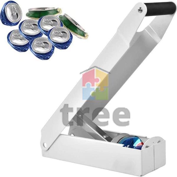 空き缶つぶし器 ペットボトルつぶし機 缶つぶし機 缶クラッシャー 空き缶の粉砕機 缶潰し器 ゴミ処理 缶を簡単に粉砕 省スペース コンパクト リサイクル用 アル