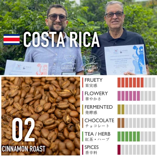 コスタリカのCup of Excellenceの常連農場！2023年には優勝を果たしたサン・イシドロ・ラブラドール農園よりゲイシャが入荷しました。Qグレーダーによる評価（SCAJ、COE方式）では88点以上、COEトップ10相当の最高級豆で...