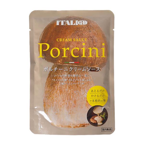 手軽にあえるだけ、かけるだけで本格的に仕上がる魔法ソースパスタやリゾットにあえるだけ。ハンバーグやオムレツにかけるだけ。ポルチーニの芳醇な香りと味わいをお楽しみください。国内製造。1袋の使用量:パスタ1人前[乾麺100g]