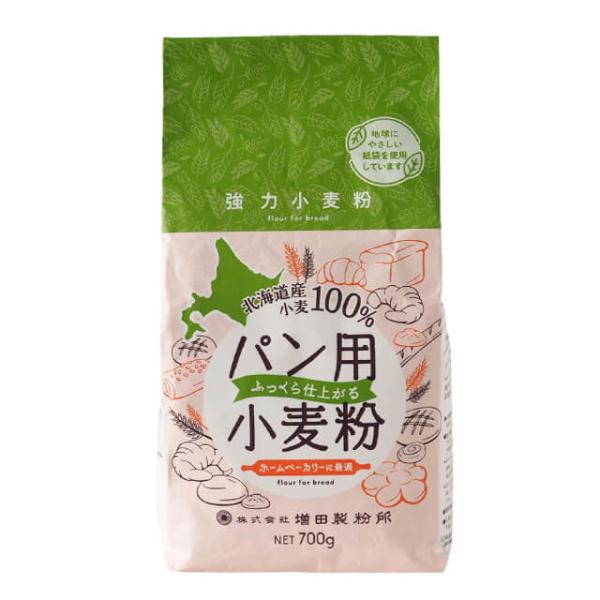 北海道産小麦100%使用の強力小麦粉です。適度に柔軟性のあるグルテン質を持っており、ホームベーカリーに最適で、ボリュームのあるソフトな食パンが楽しめます。また、ホームベーカリーをミキサー代わりに使って、「ちぎりパン」や「ピザ生地」を作ること...
