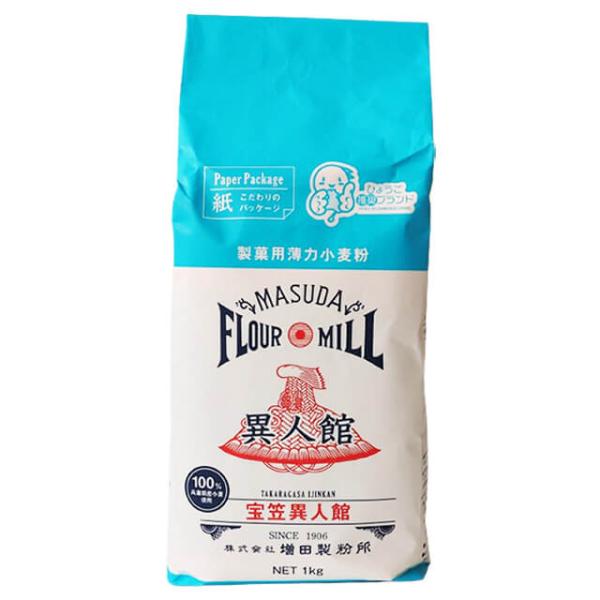 兵庫県産小麦100%にこだわり、当社独自のノウハウで最高級の製菓用薄力小麦粉に仕上げました。宝笠の製法で粉砕することで、従来の内麦粉のような生地の粘りがありません。スポンジケーキ、バターケーキのほか、シフォンケーキのような、高配合で水分の多...
