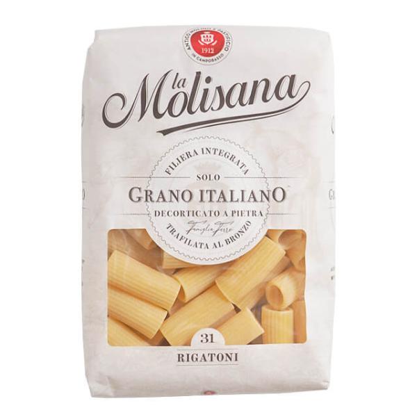 ラ・モリサーナ社は、イタリア全土のパスタメーカーの中でも5本の指に入る販売シェアを誇る1912年創業の老舗パスタメーカーです。モリーゼの高地に豊かに湧く、ヨーロッパ有数の清らかな水と高品質なデュラム小麦のセモリナを使用し、ラ・モリサーナ社の...