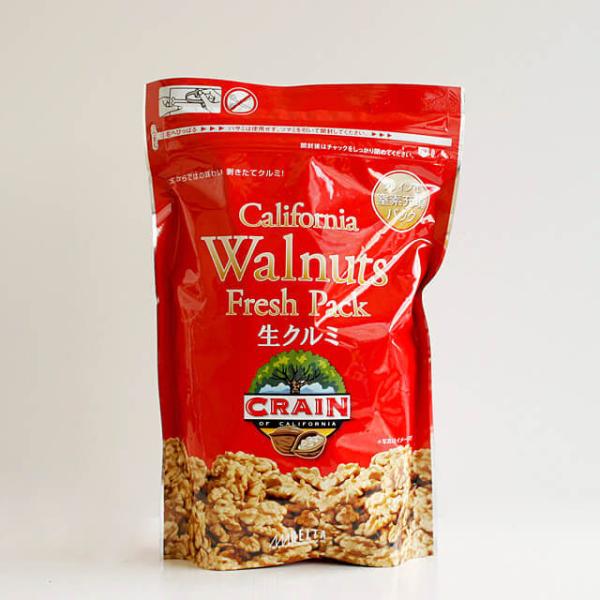 高品質なクルミを提供する事で好評を得ているクレインウォルナット社では、厳選した原料を最新鋭の技術で選別・加工しています。クルミは「ブレインフード」です。 青魚のDHA同様、クルミにはα-リノレン酸と呼ばれるn-3脂肪酸（オメガ3）が豊富に含...