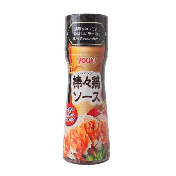 ゆで鶏や蒸し鶏にかけるだけ！サラダや和え物、しゃぶしゃぶや麺類のつけだれとしてもご使用いただけます。風味豊かなねりごまに香ばしいラー油を加えた奥行きのある味わいのソースです。