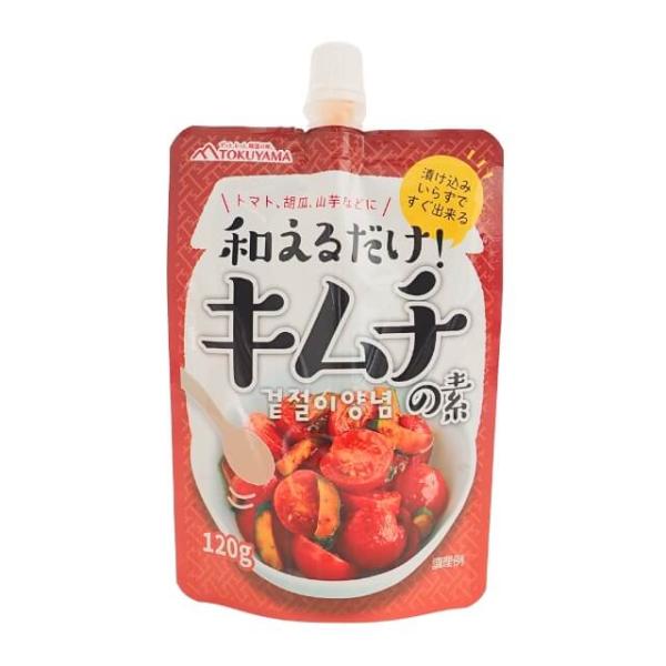 お好みの菜に和えるだけで、手軽でおいしい即席キムチの出来上がり!今日のごはんのもう一品、作りおきの副菜に。野菜や魚介の和え物、炒め物やスープにも使えます！（たこ胡瓜和え、韓国風冷奴、山芋キムチ、炒め物に）