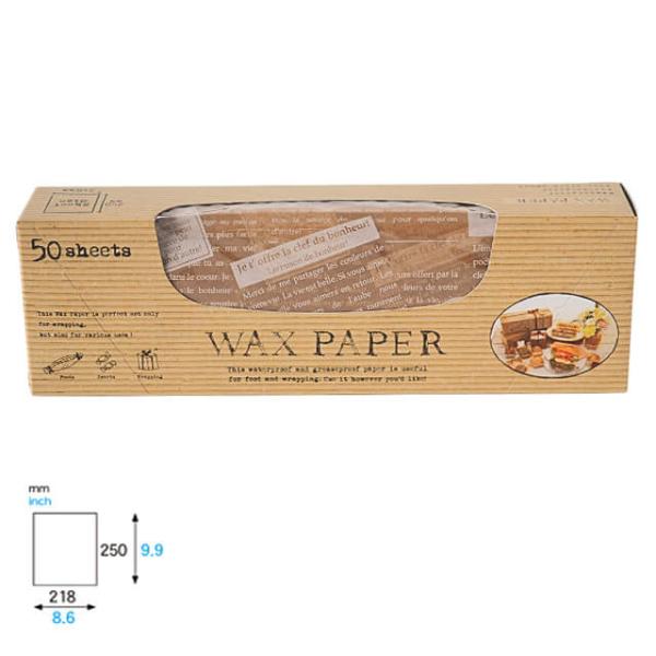 食品の保存用やラッピングペーパーとして、 幅広い用途に使えるデザイン入りのワックスペーパーです。水分・油分の染み込みを軽減し乾燥を防ぐため、食品を包むのに大変です。使いやすい人気の定番サイズ。おしゃれでナチュラルな雰囲気を演出するクラフトフ...