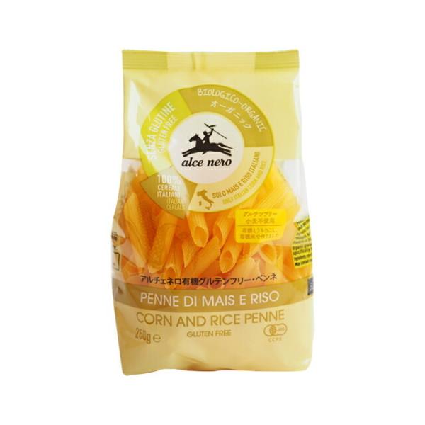 イタリア産有機とうもろこしと有機米でつくった小麦不使用のペンネです。穀物の甘さがほんのり感じられる、もちっとした仕上がりです。◎標準ゆで時間10〜12分アルチェネロは1970年代にヨーロッパでいち早く、有機農法を実践したオーガニックの先駆者...