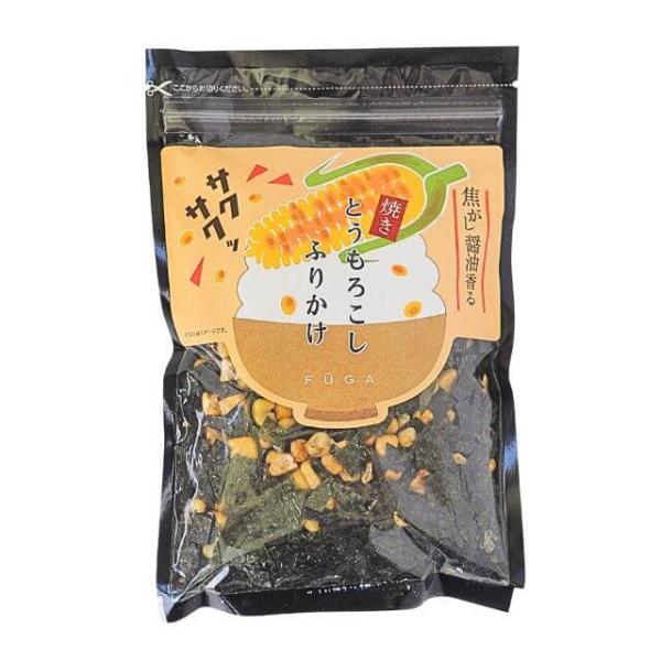 サクサク食感のとうもろこしがたまらない美味しさ！とうもろこしを味わうため粒そのままに、香ばしい醤油味をまとわせ、醤油と相性の良い海苔やごまを合わせました。バターとの相性も抜群で、ご飯のほかにトーストにふりかけても、パスタと和えても、おいしく...