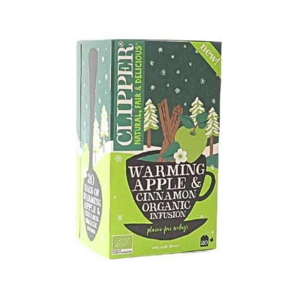 クリッパーはイギリス市場にオーガニックの紅茶を最初に紹介した会社の一つで、1994年には世界で初めてフェアトレードの紅茶も紹介。シナモンと相性の良いアップルをあわせたオーガニックのハーブティーです。ちょっぴりスパイシーなシナモンと、フルーテ...