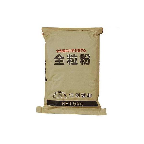 北海道産の小麦にふすま（小麦皮）を混ぜ合わせて、より小麦の風味を楽しめる粉です。ハード系のパンや、ピザの生地によく合います。