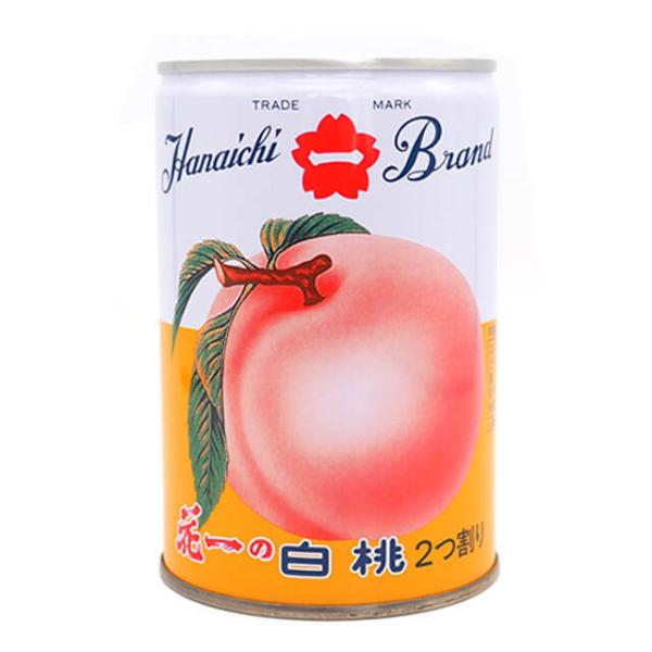 ジュレやデコレーションケーキのトッピングなどに使いやすい白桃です。国産原料使用。缶切り不要（プルトップタイプの缶です）。