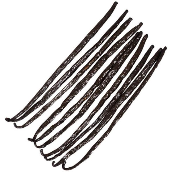 マダガスカル産のバニラビーンズです。バニラはラン科のツル性植物の果実で20cm前後のさやを未熟のうちに収穫し発酵させて特有な甘い香りを生じさせる香料です。アイスクリーム・カスタードクリーム・プリンなどの香り付けにご使用ください。