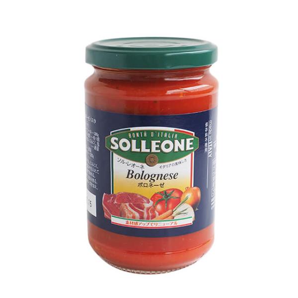 たっぷり挽肉が入ったボロネーゼソース。トマトが挽肉のうまみを引き立てています。1瓶で2〜3人前です。【原材料】トマト、豚肉、にんじん、玉ねぎ、砂糖、食塩、植物油、酵母エキス、にんにく、香草、香辛料、ph調整剤、香料　※在庫切れの場合はお届け...