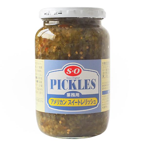 スイートピクルスのみじん切りに、香辛料や赤ピーマン等のみじん切りをミックスしました。マヨネーズに混ぜてタルタルソースとしてご利用ください。その他、ドレッシング等各種ソースや薬味として、またオードブルのトッピングなどにもご利用ください。