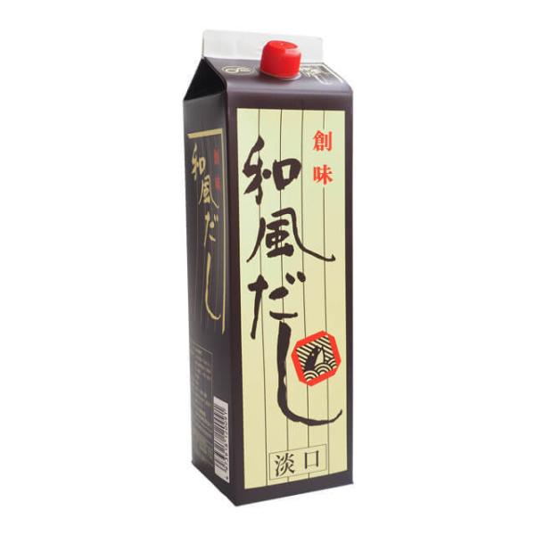 吟味した鰹節を主体に精選配合した希釈用濃厚和風だしです。和風料理のだしつゆとして最高です。