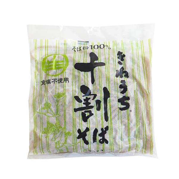 自然の恵みを美味しい麺に・・・きねうちは、新しい製麺法によって生まれた麺です。厳選したそば粉100％でつくった本格十割そばで、食塩・つなぎも不使用でグルテンフリー。つるっとした食感と、麺ゴシの強さが自慢です。のびにくいのでアレンジもしやすく...