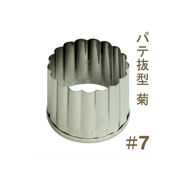 クッキーやパイ生地など、幅広い用途で使える抜き型です。