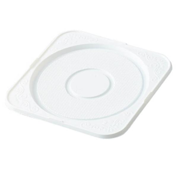 21cmのケーキ用。紙と同様に燃やせる素材で作られています。【サイズ】外寸：247mm角、 内寸：直径218mm、深さ6mm【製造者】株式会社 和気（大阪府大東市諸福5-1-27） 【販売者】株式会社　プロフーズ（小分け作業を行っています。...