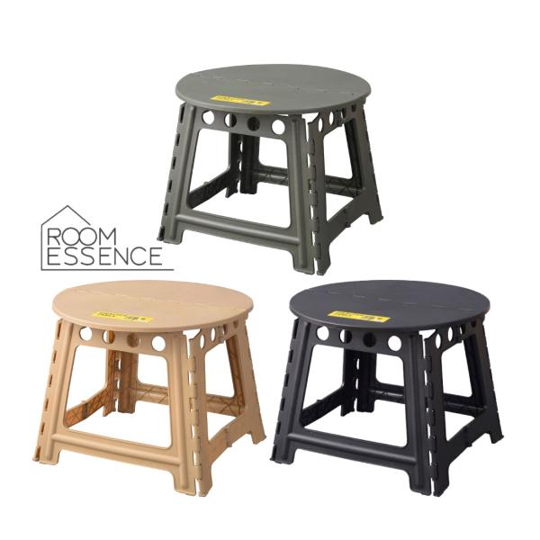 【メーカー直送】クラフターテーブル サークル LFS-414BK/ブラック　LFS-414GR/グリーン　LFS-414SBE/ベージュ　テーブル 折りたたみ アウトドア 円卓 コンパクト 東谷