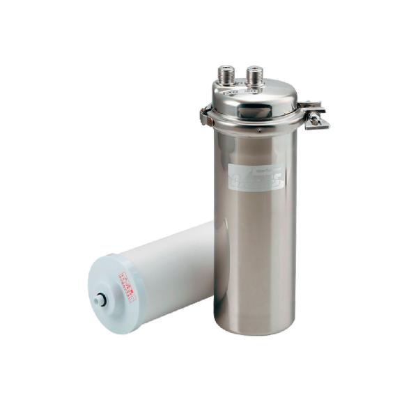 品名：業務用浄水器型番：#KZ-LOASN0JANコード：4972353039487カートリッジ：LOASC-0（株式会社キッツ製）ろ材：活性炭、不織布ろ過流量：10.0L/分洗浄能力：遊離残留塩素（総ろ過水量200,000L 除去率80%...